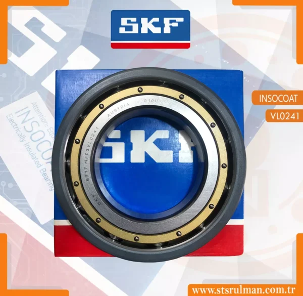 6217 C3 MVL0241 SKF Rulman (İzoleli Rulman) INSOCOAT® – STS Rulman