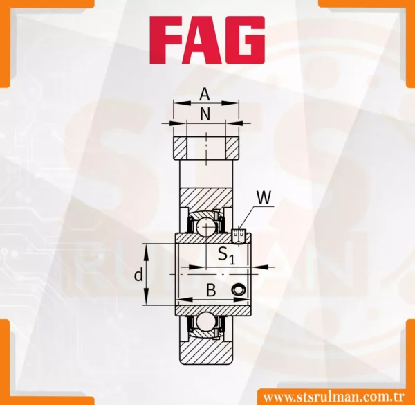 UCT 212 FAG Yataklı Rulman – STS Rulman