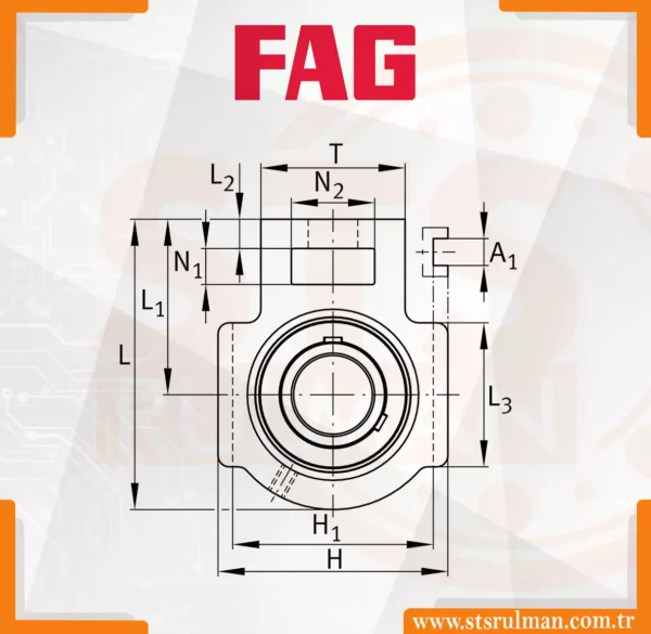UCT 212 FAG Yataklı Rulman – STS Rulman