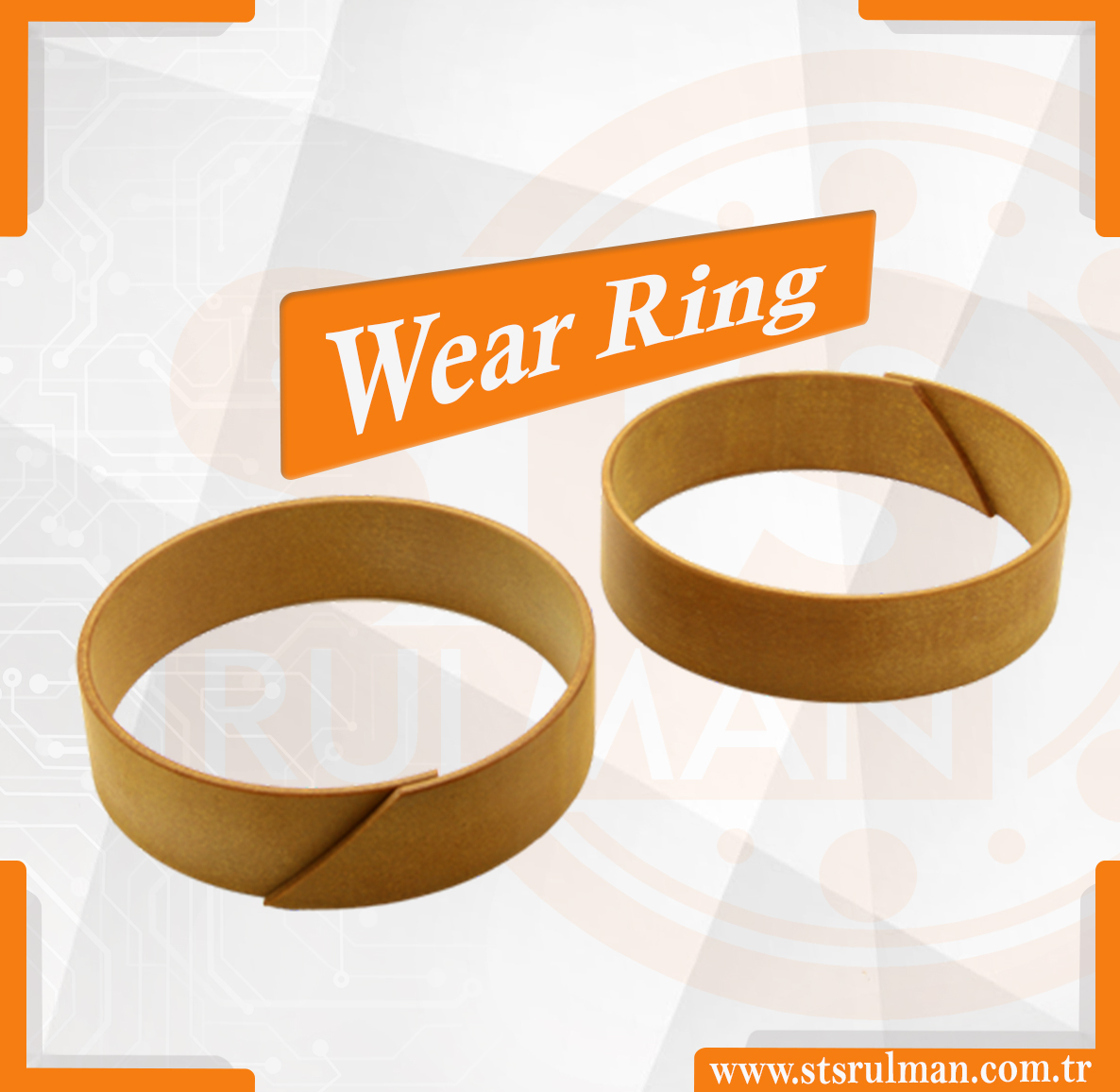 115X120X8 Wear Ring – STS Rulman
