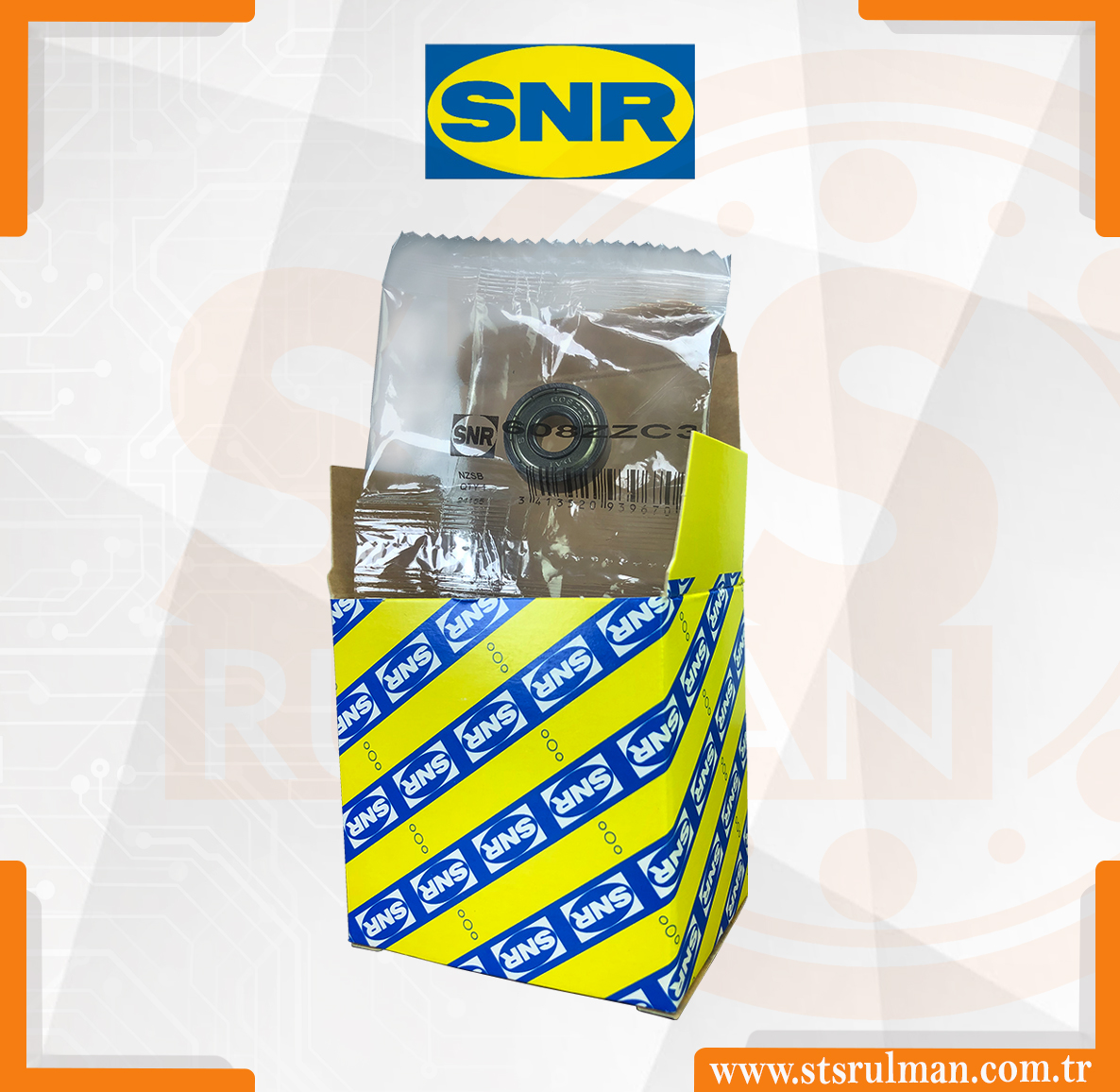 608 ZZ C3 SNR Rulman – STS Rulman