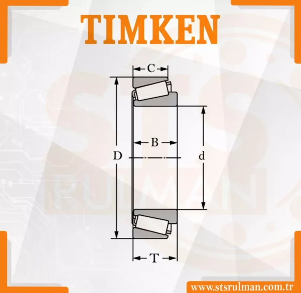 32052 X-90KA1 TİMKEN Rulman – STS Rulman